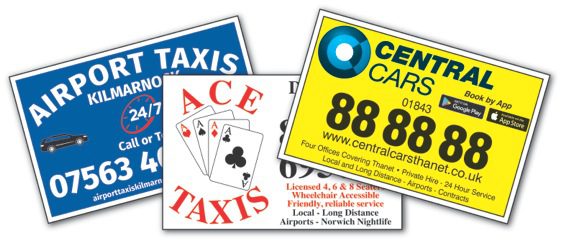 Design your own Colour Saver Taxi Business Cards - Prestige Printing